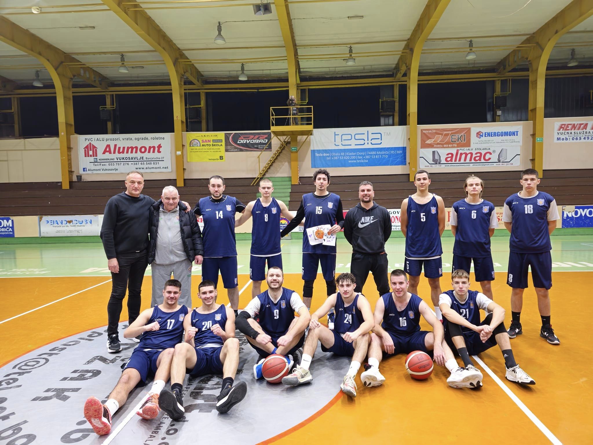 Modriča živi za košarku: Ekipa Mirka Milojevića lider na tabeli | BH Basket