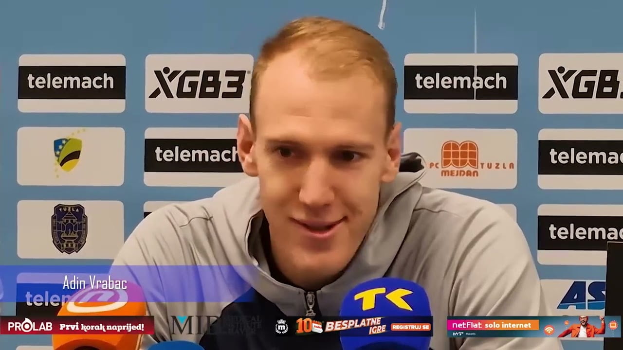 Adin Vrabac objasnio šta znači biti kapiten u najdražem dresu (VIDEO ...